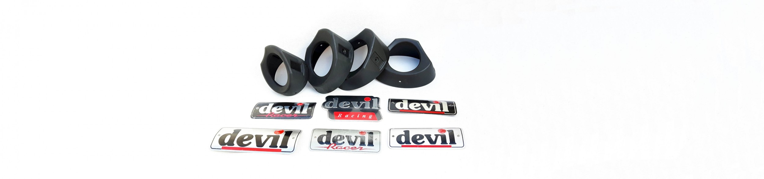 Pièces Détachées Devil Racing: Embout, Chicane, Plaque Devil